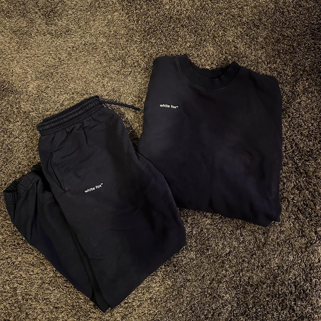 Whitefox set Top: L/XL Bottom: M *Tiny oil spot... - Depop