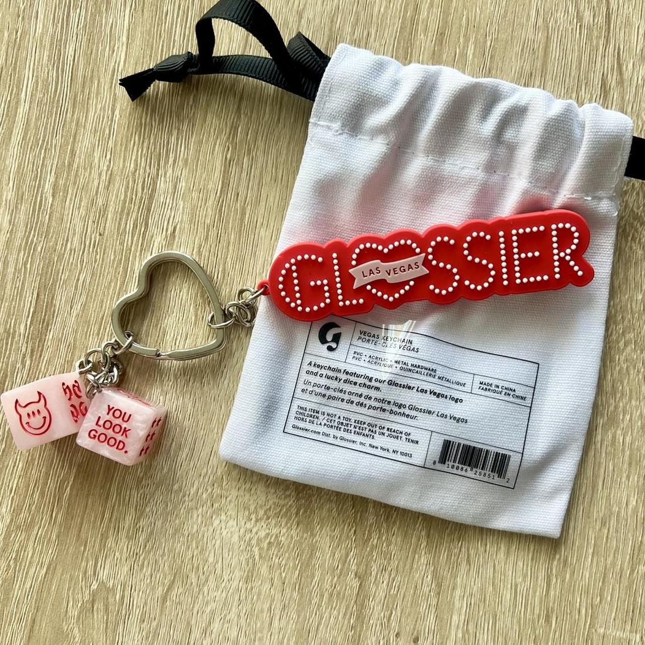 glossier las vegas keychain 🎲 - brand new / never... | Depop