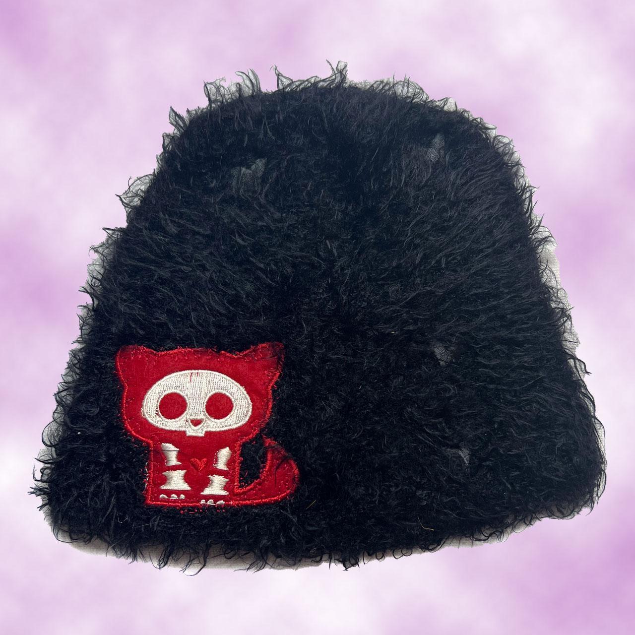 Skelanimals Cat Hat Has hidden embroidered hearts... - Depop