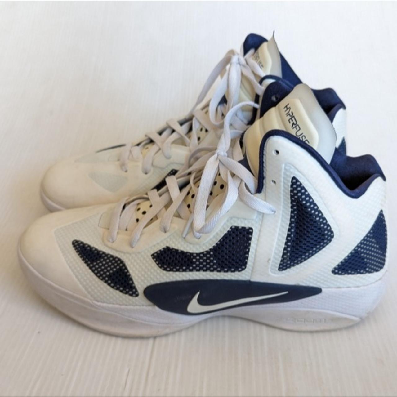 NIKE Zoom Hyperfuse men's high top sneakers size... - Depop
