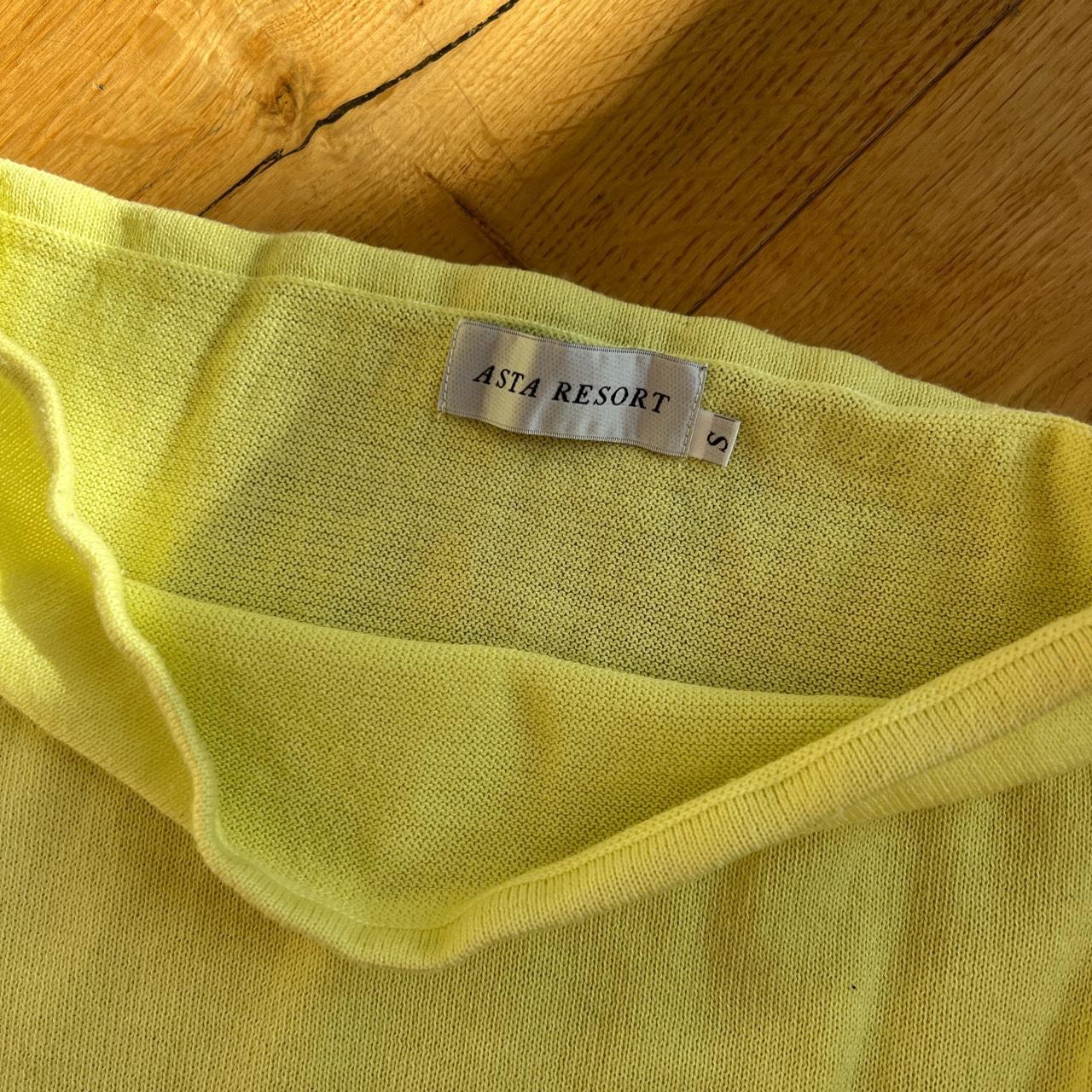 ASTA resort Gisele mini dress in yellow only worn... - Depop