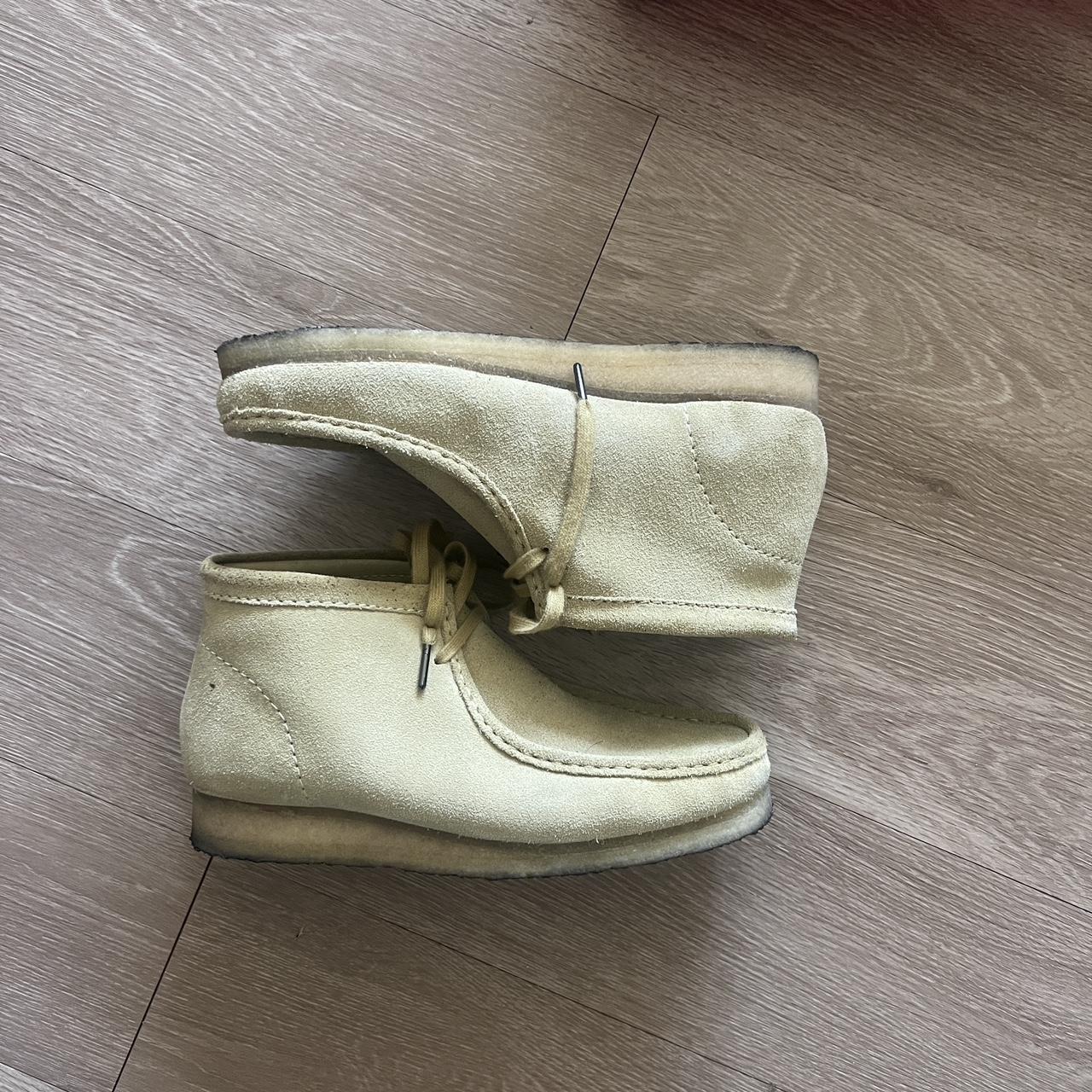 Clarks Men's Tan Boots | Depop