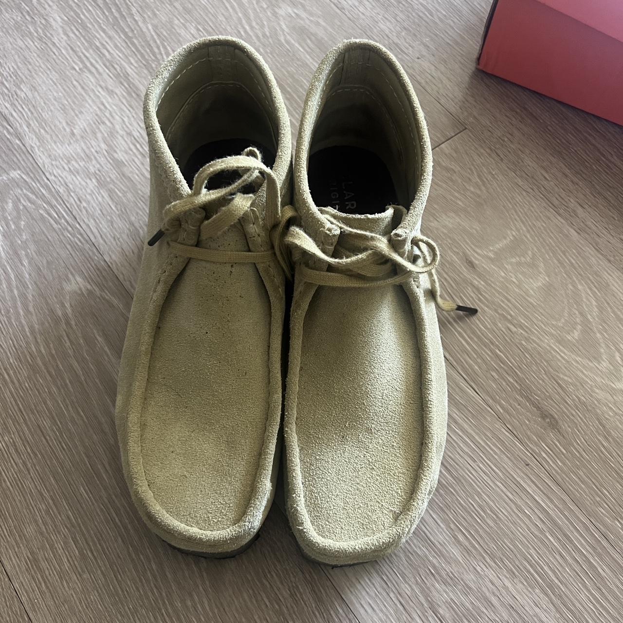 Clarks Men's Tan Boots | Depop