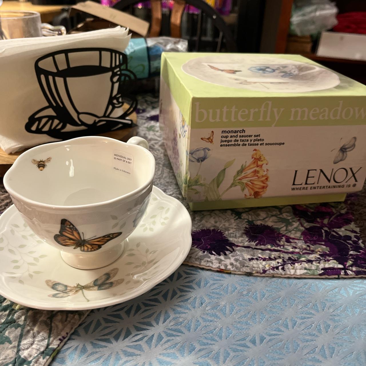 Lenox Butterfly Meadow tea cup #lenox #teacup - Depop