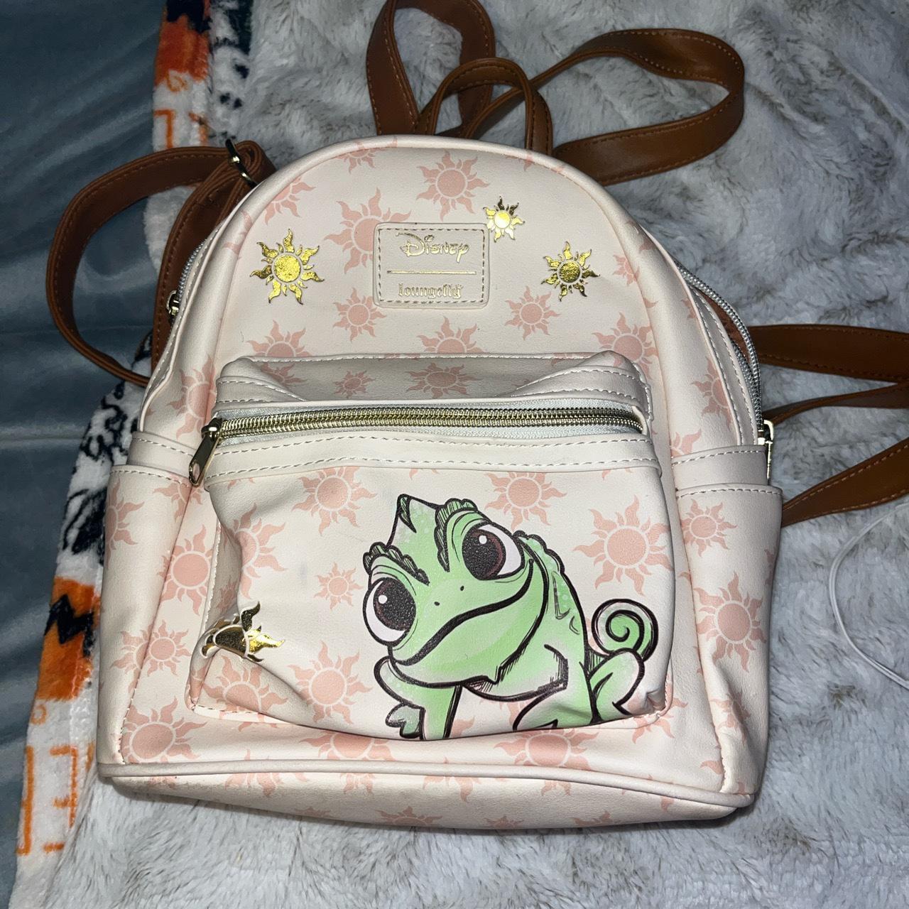 Loungefly Tangled Pascal Mini Backpack #loungefly... - Depop