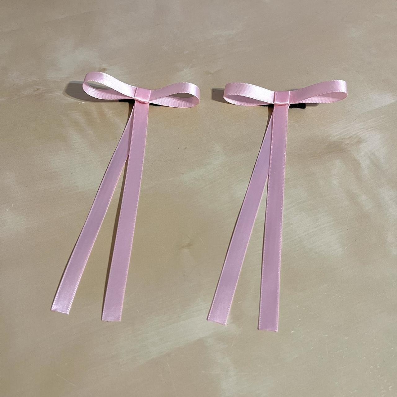 custom Sandy Liang inspired dainty hair bows/ribbons... - Depop