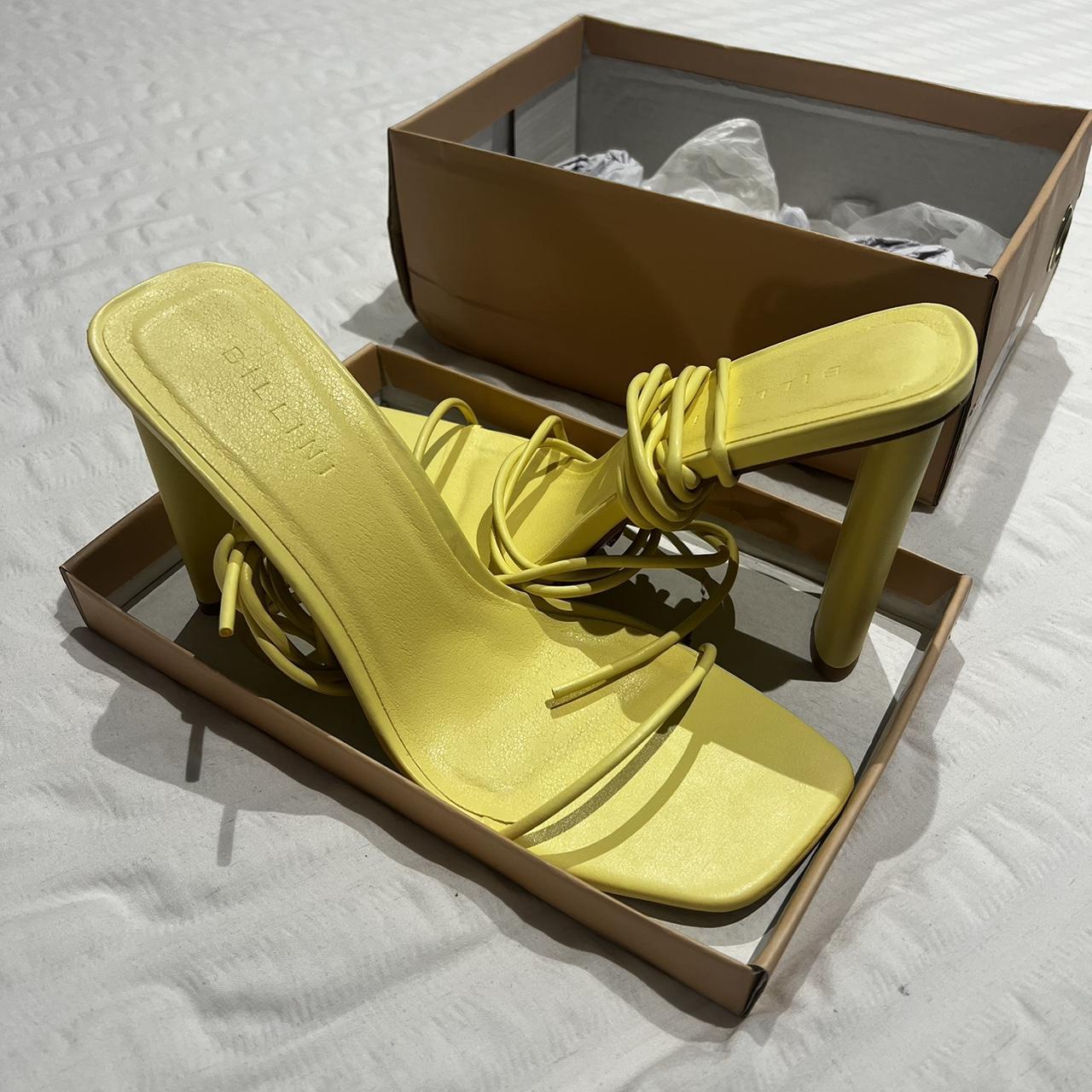 Billini Page Heels in Butter Women’s 10 - Depop