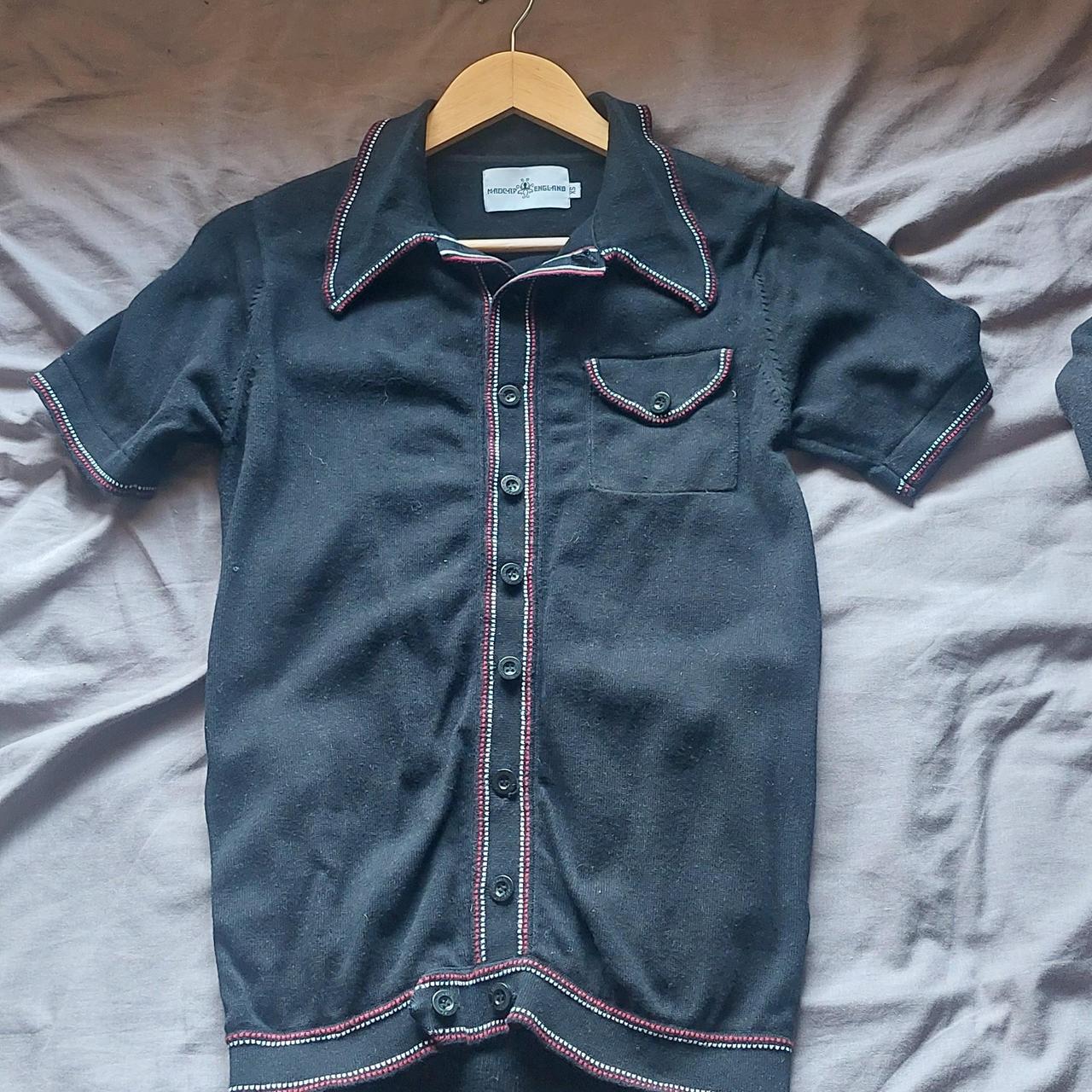 Madcap england mod button up polo Sick mod/ska... - Depop