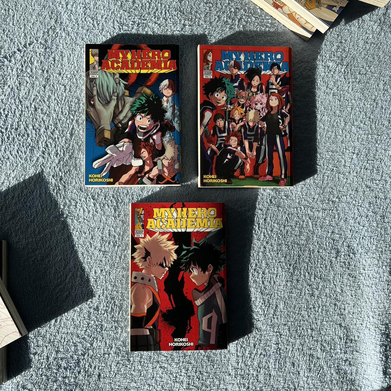 my hero academia manga bundle !! - in perfectly new... - Depop
