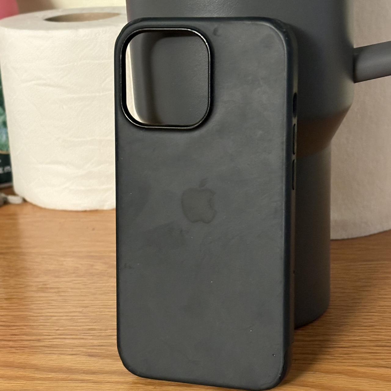 Navy Blue silicon Apple iPhone 13 Pro case - very... - Depop