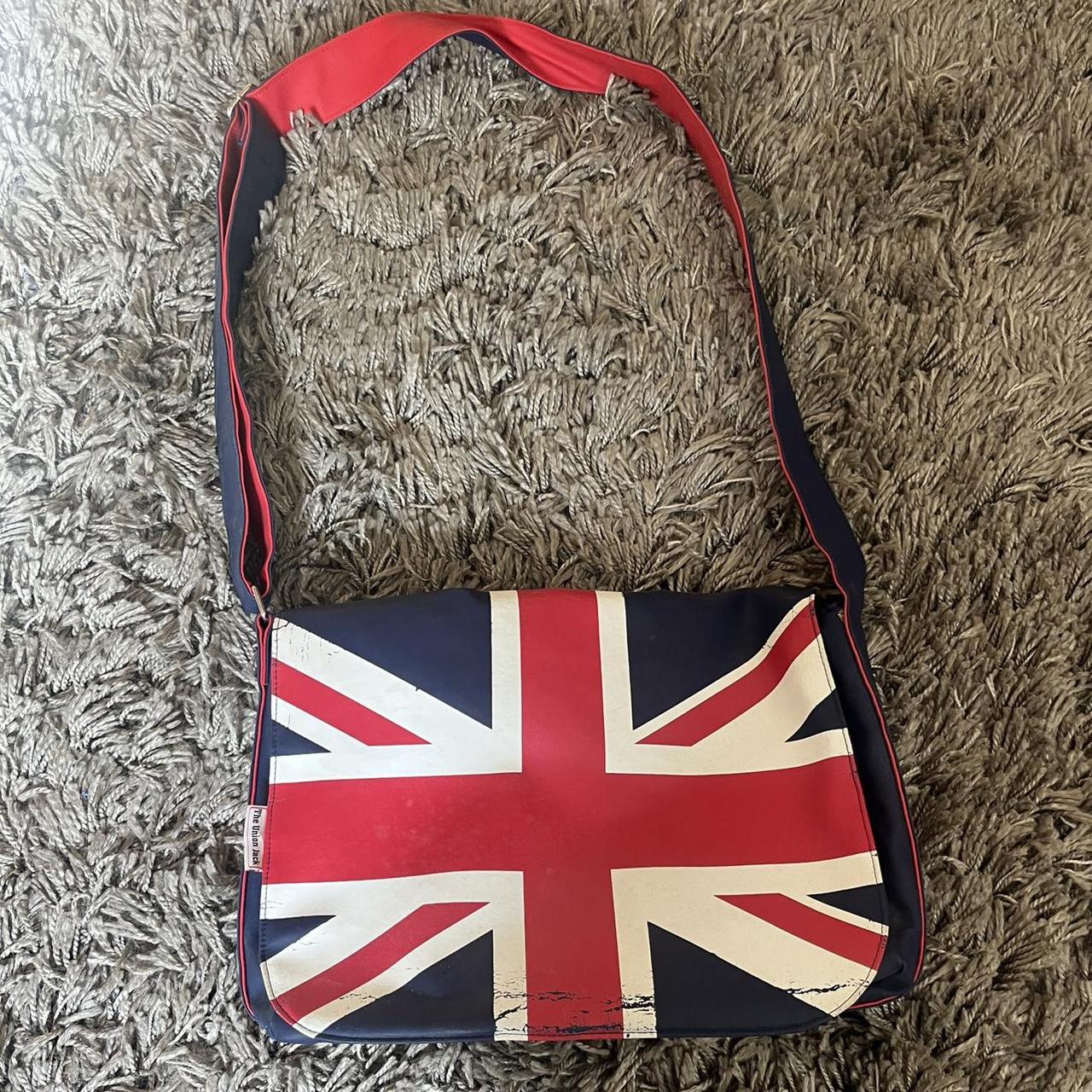Union Jack Messenger Bag -In great condition -SUCH... - Depop