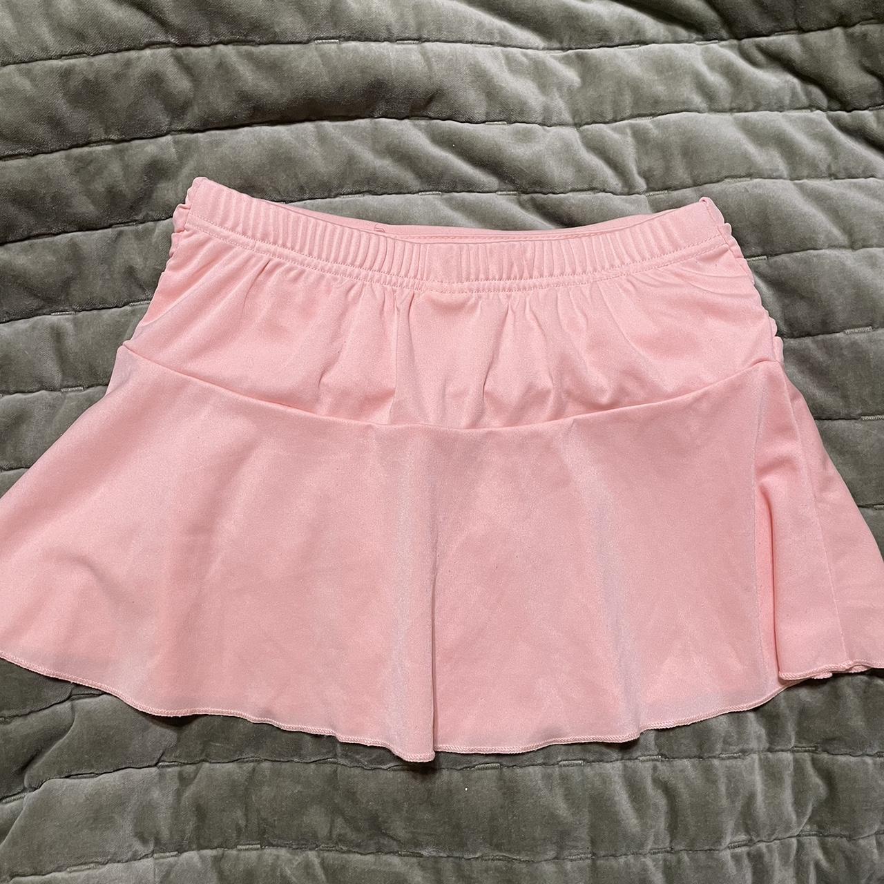 The cutest micro mini pink bow skirt. Is very... - Depop