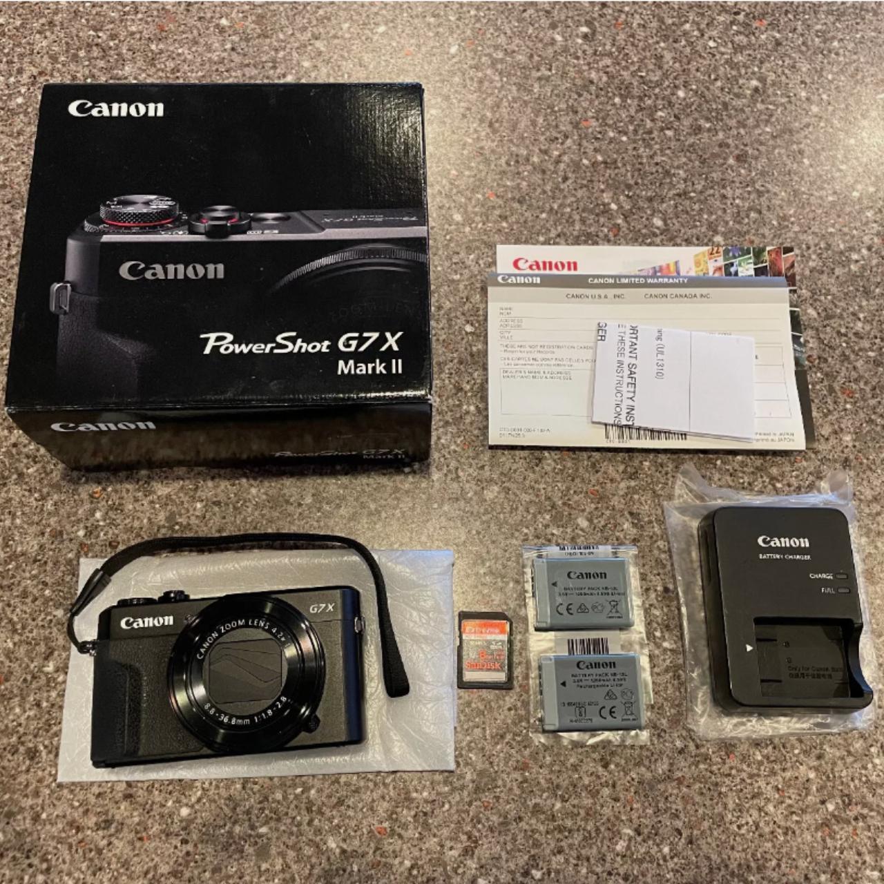 Canon PowerShot G7 X Mark II 20.1MP Compact Camera -... - Depop
