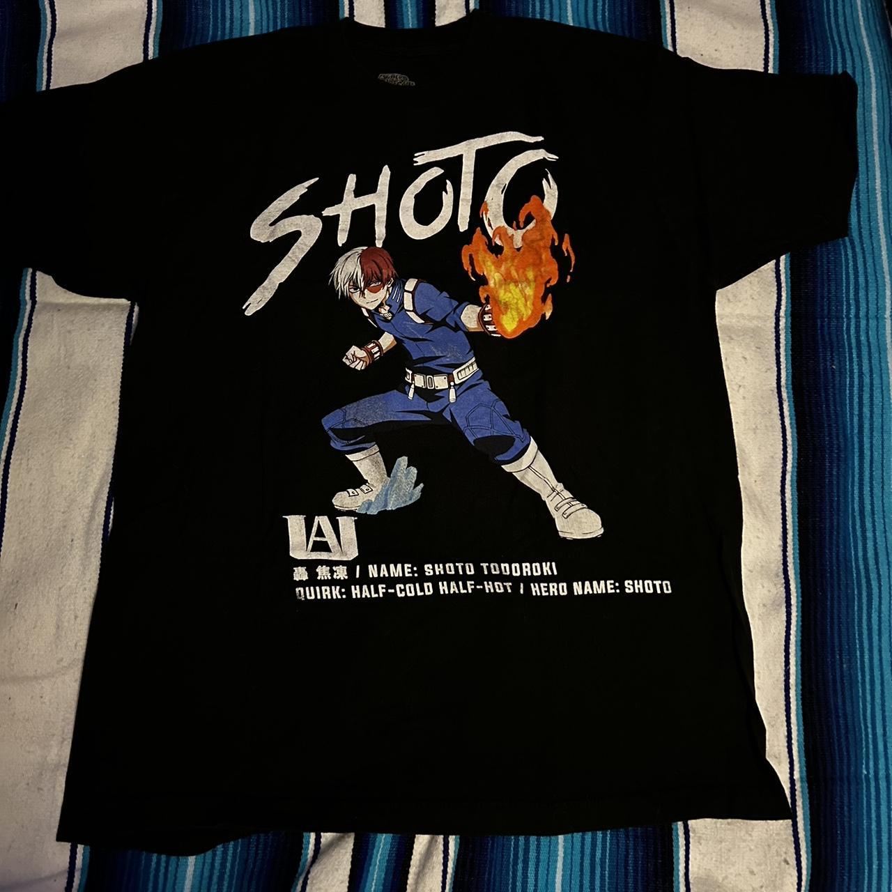 SHOTO TODOROKI (My Hero Academia) T SHIRT 🔥 SIZE... - Depop