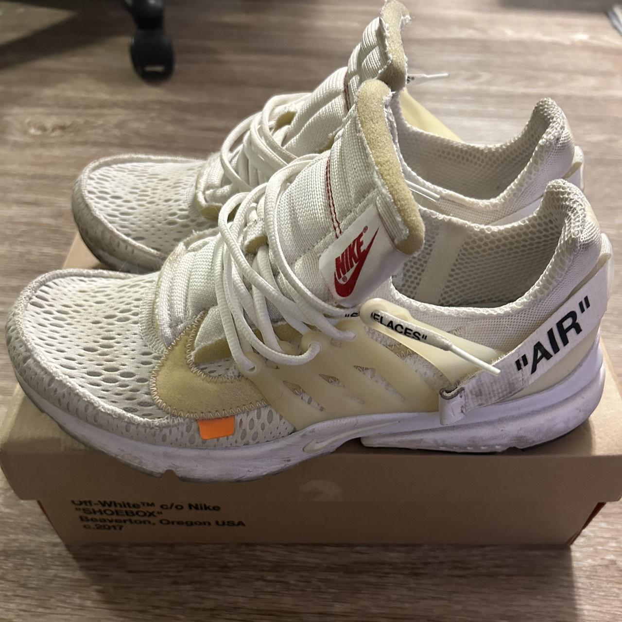 2018 Nike Air Off-White Prestos 100% authentic, have... - Depop