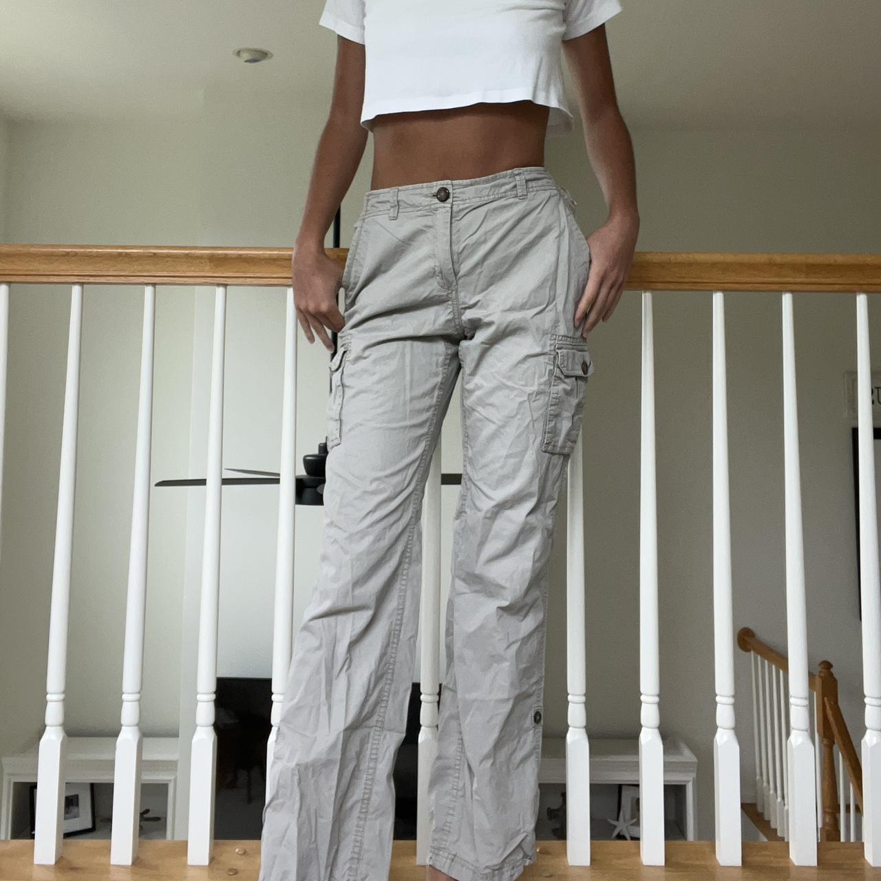 Merona Women's Tan Trousers | Depop