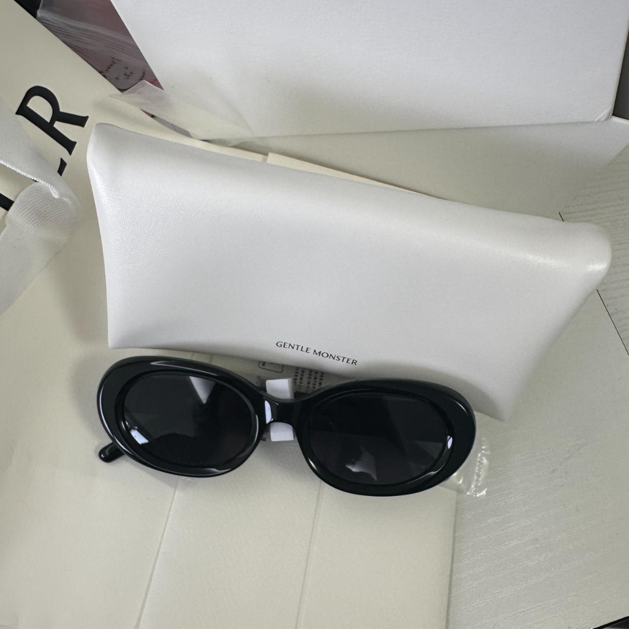 Gentle Monster EVE01 BOLD Men's and women's black UV... - Depop