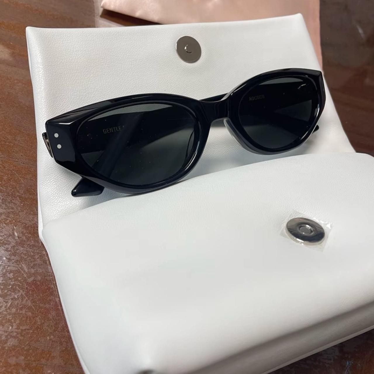 Gentle Monster EVE01 BOLD Men's and women's black UV... - Depop