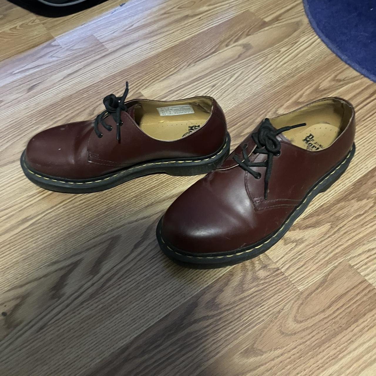 Great condition dark red docs. #docmarten - Depop