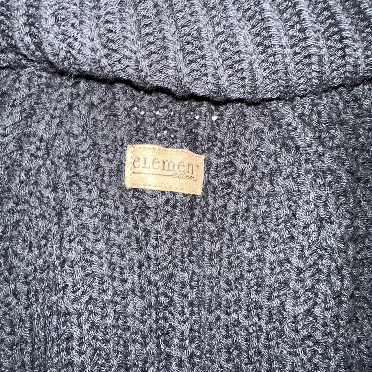 Element black turtleneck, long sweater size : small - Depop
