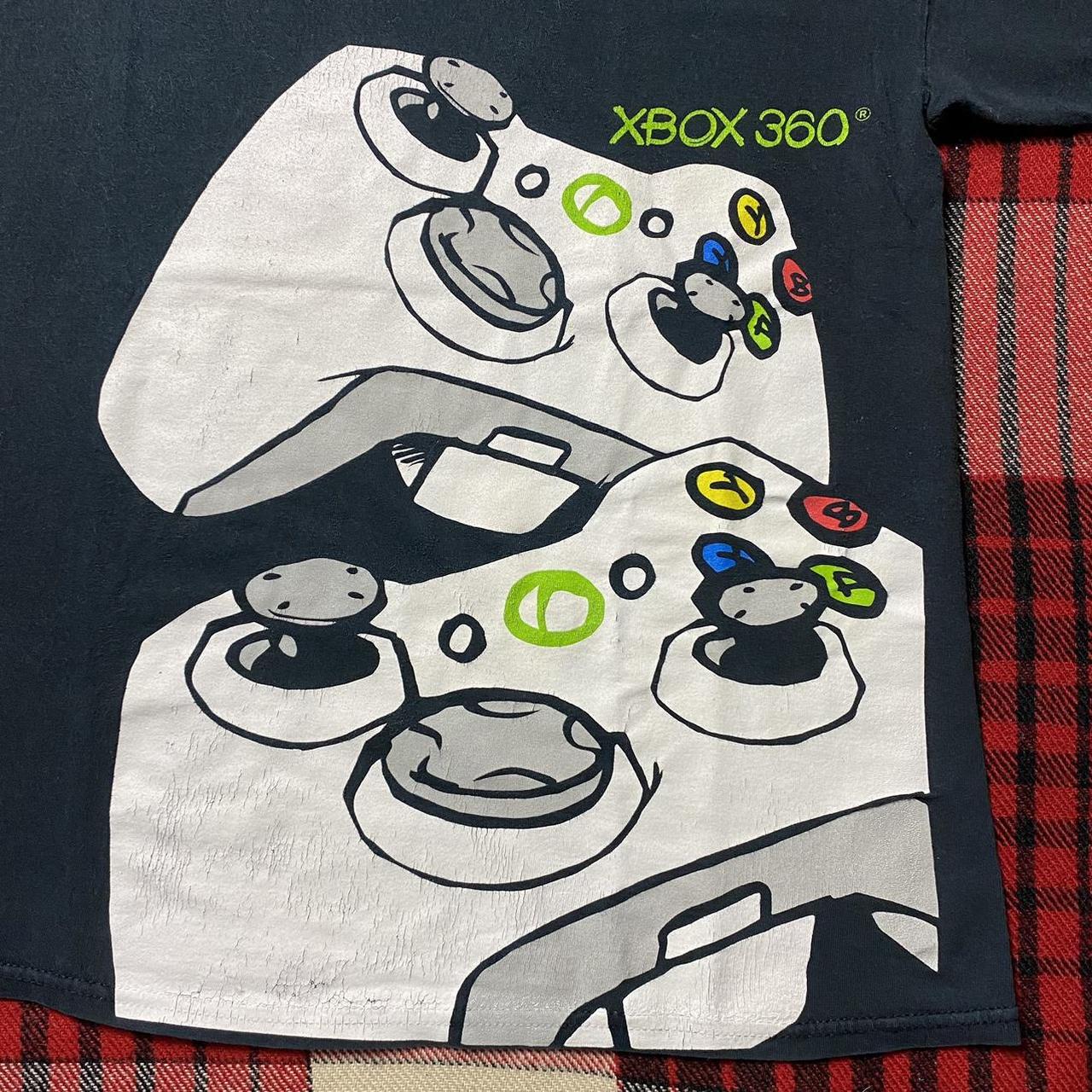 Vintage Xbox 360 Controller Y2K T Shirt Some minor... - Depop