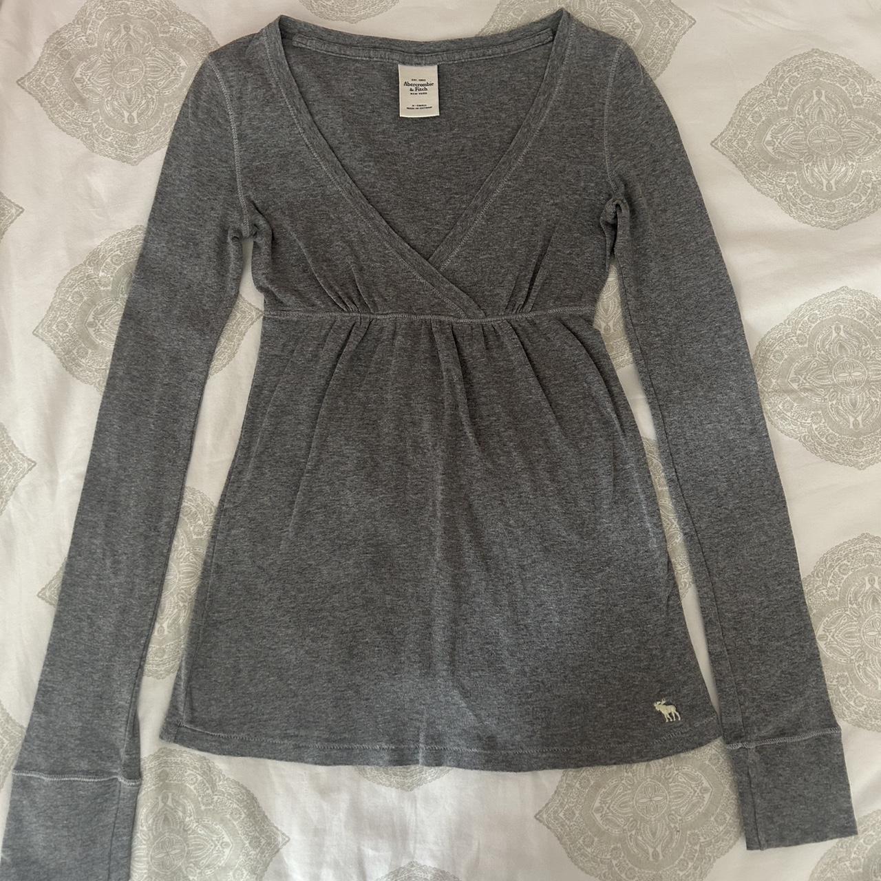 vintage babydoll Abercrombie & Fitch long sleeve... | Depop