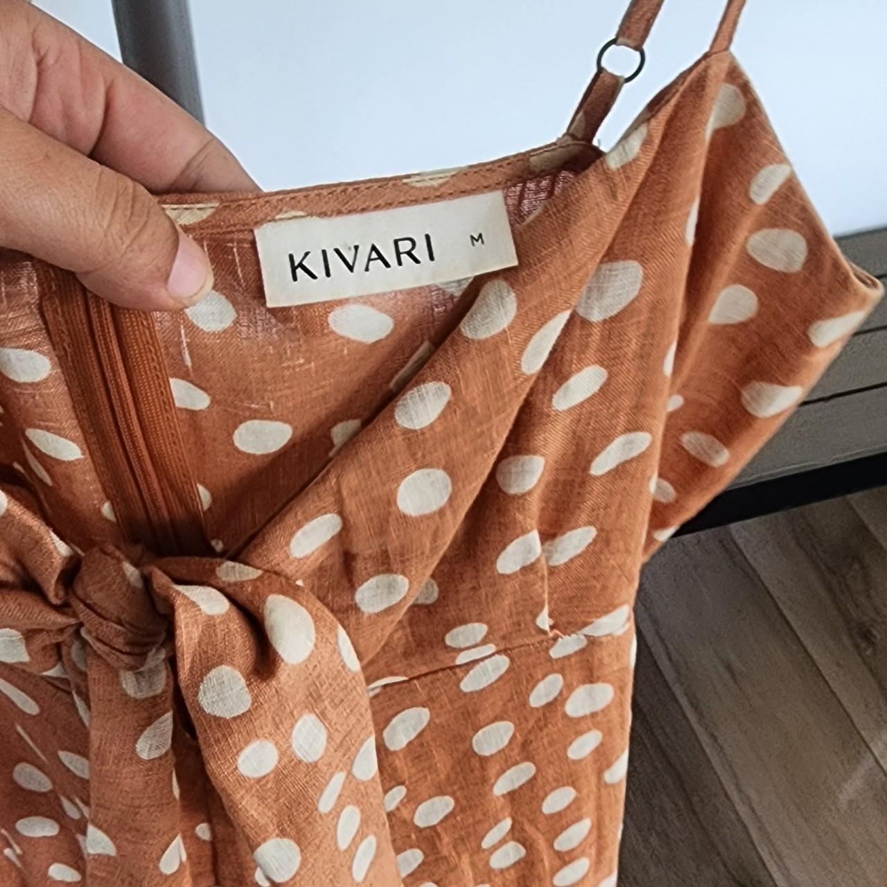 Kivari Nora linen playdress Size 10 - Depop
