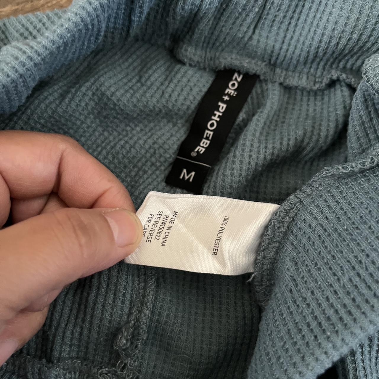 Brand: Zoe + phoebe Size: M Color: Teal Material: ... | Depop