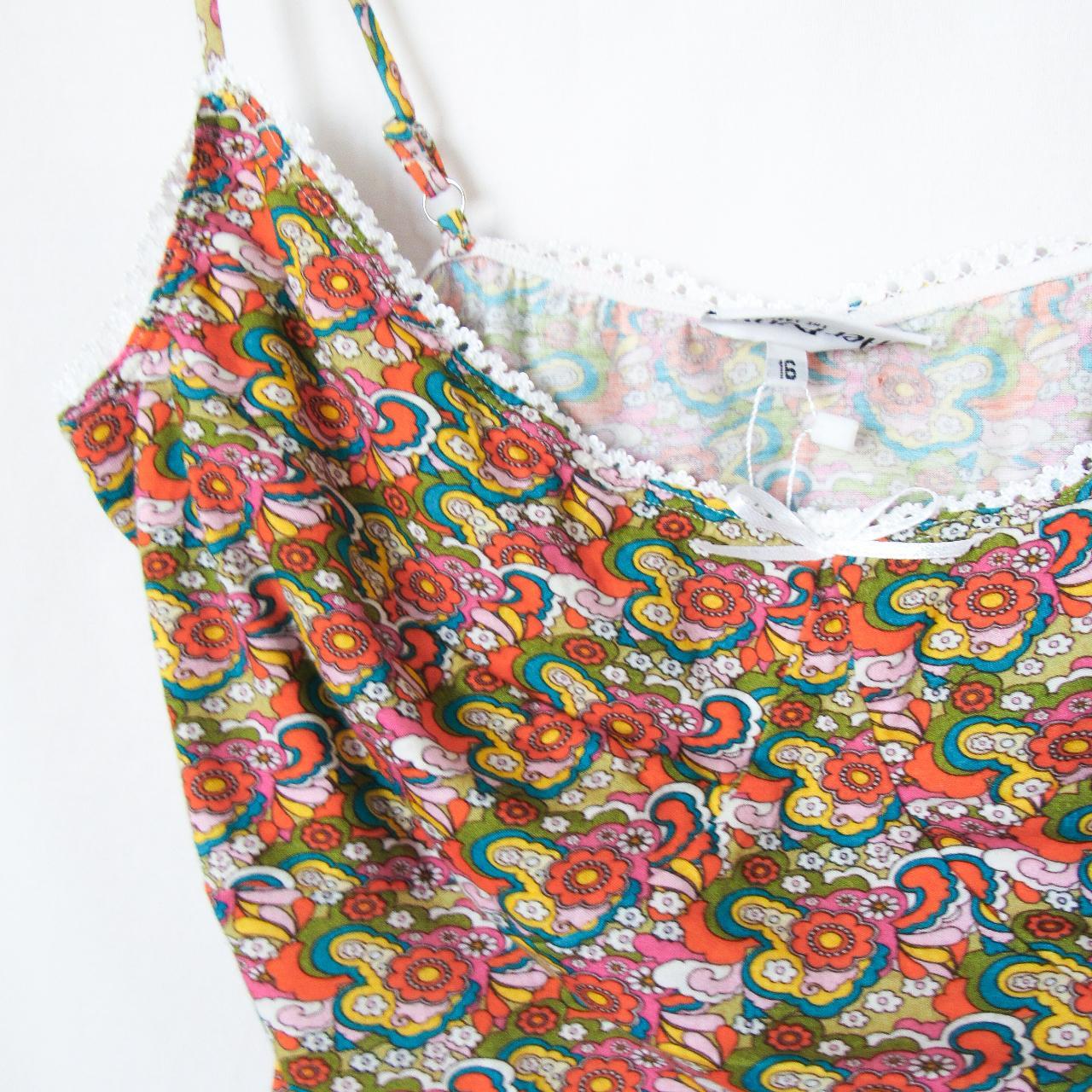 HER PONY THE LABEL Fantasia Cami Top Multicolor... - Depop