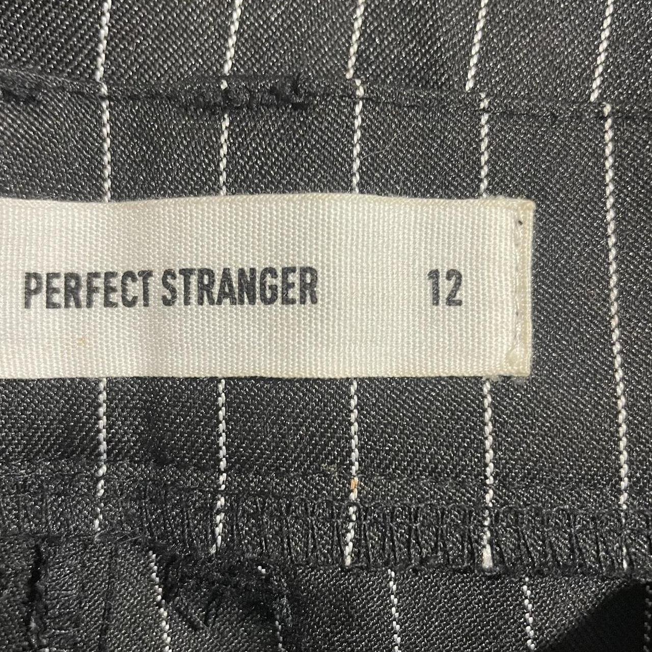 Universal Store Perfect Stranger pinstripe pants... - Depop