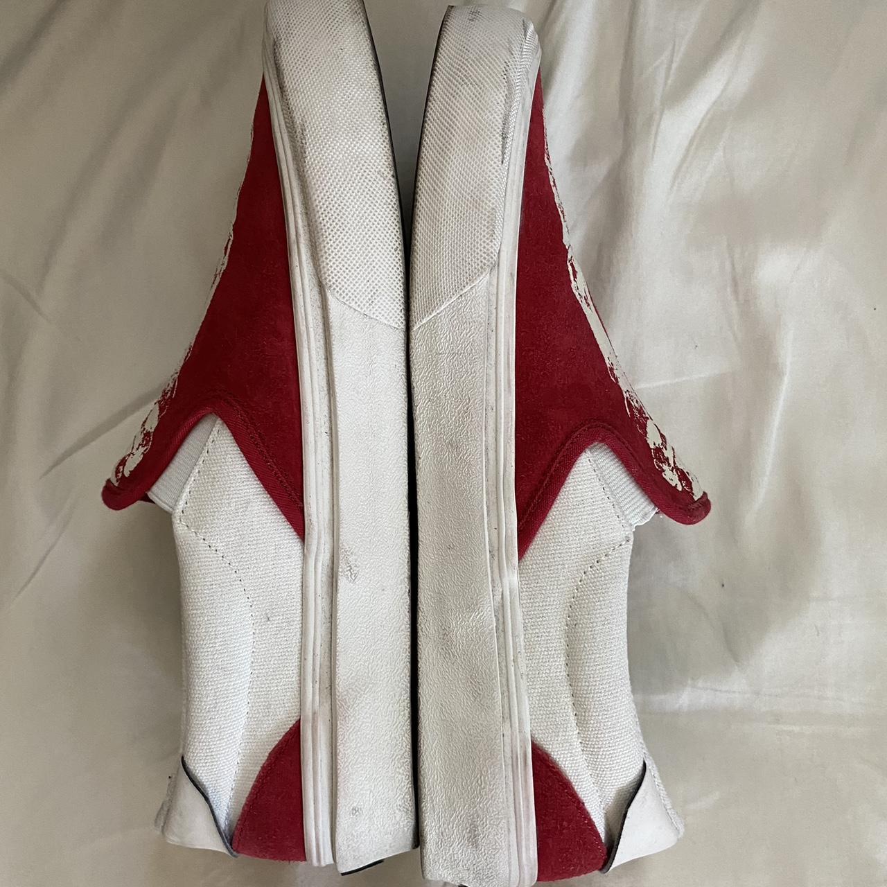 Straye red bone feet slip ons Size 10.5 - Depop