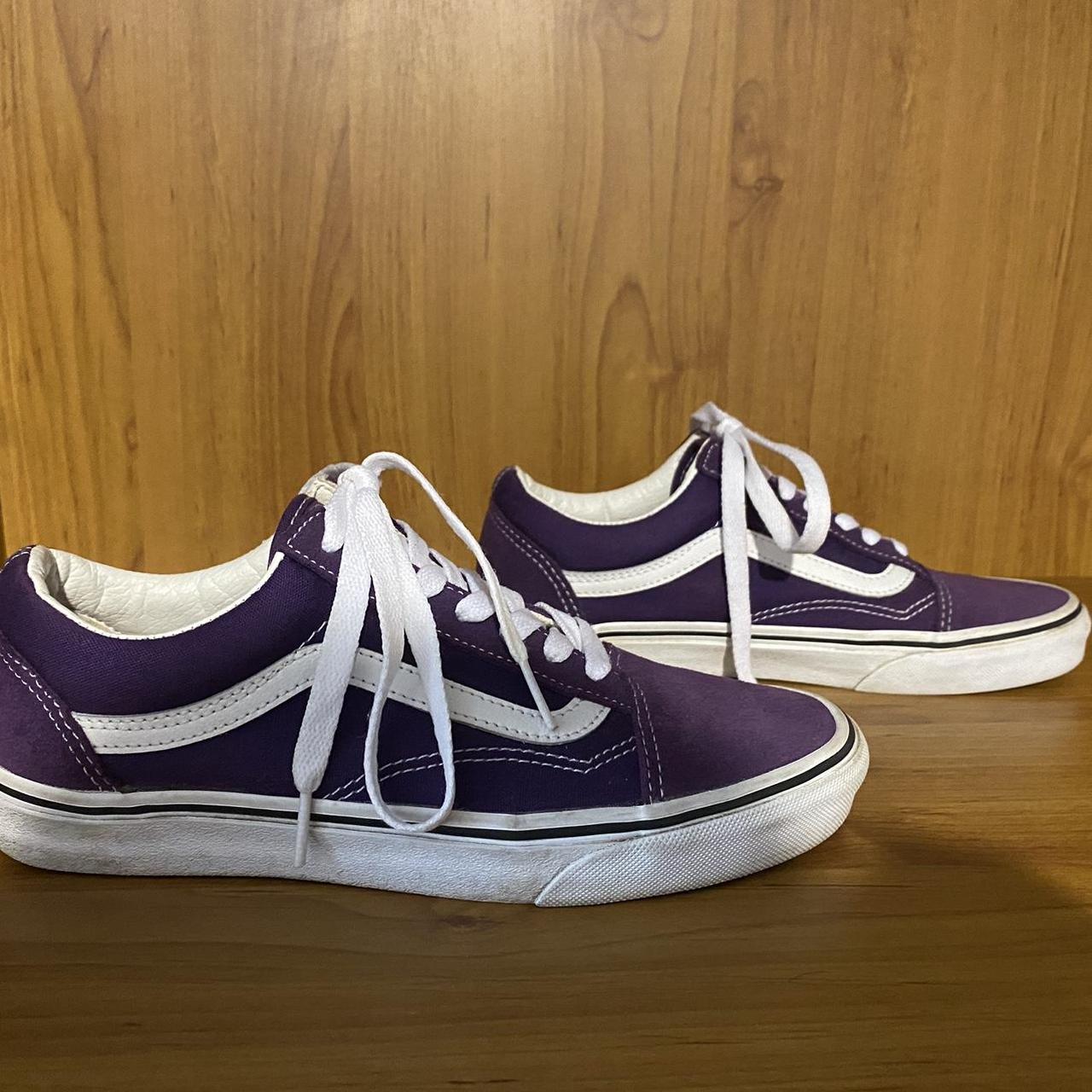 Vans Old School Purple 💜 Excellent condition, worn... - Depop