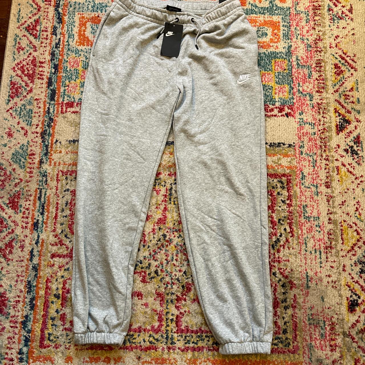 Unworn Grey Nike Sweatpants Size M Depop