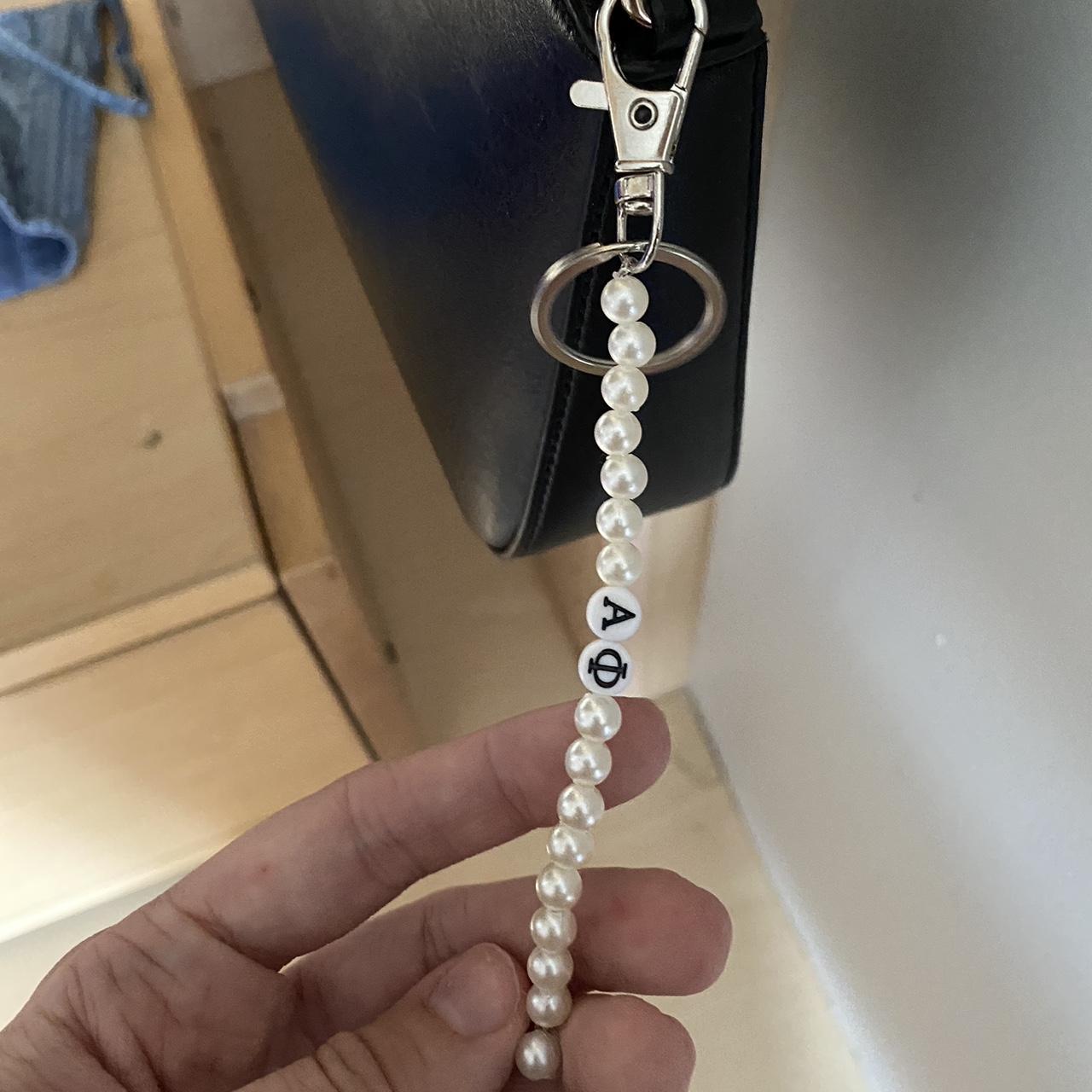 Alpha Phi Key Chain - Depop