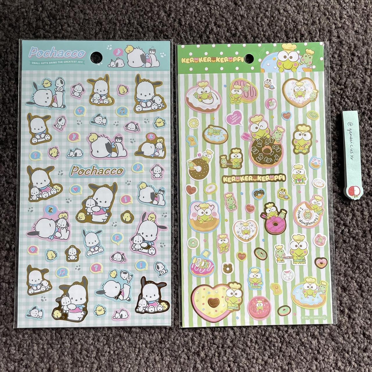 sanrio sticker sheet $5each - new unused unopened -... - Depop