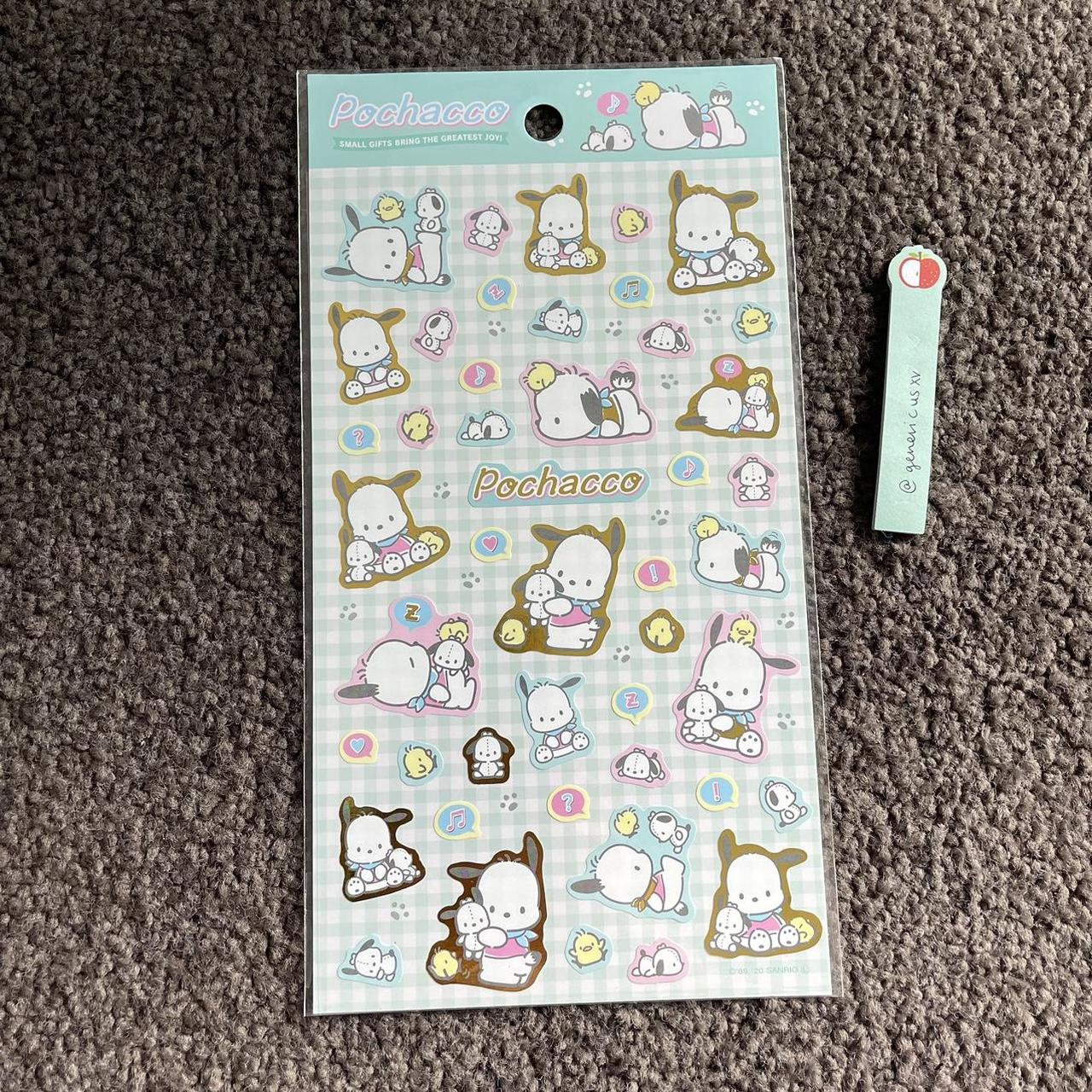 sanrio sticker sheet $5each - new unused unopened -... - Depop