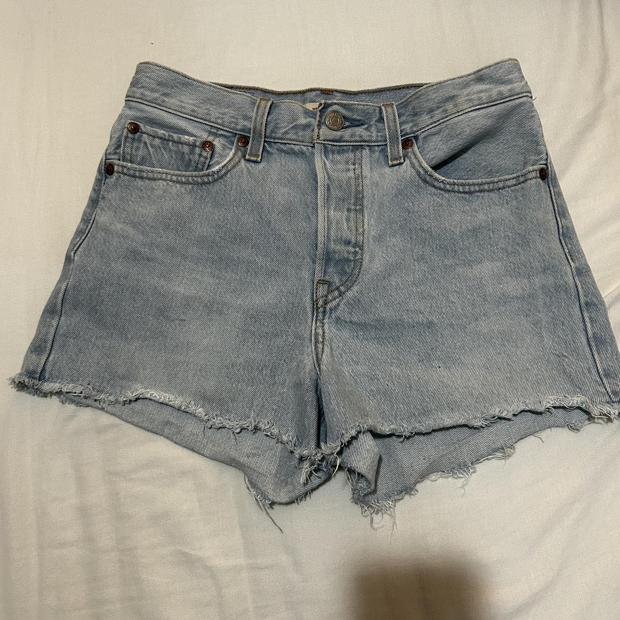 Levi Jean Shorts Super Cute Jean Shorts In Style Depop
