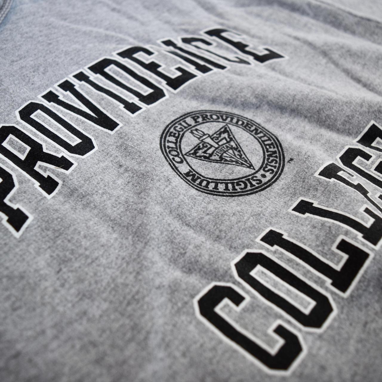 Champion Providence College Grey Hoodie Size:... - Depop