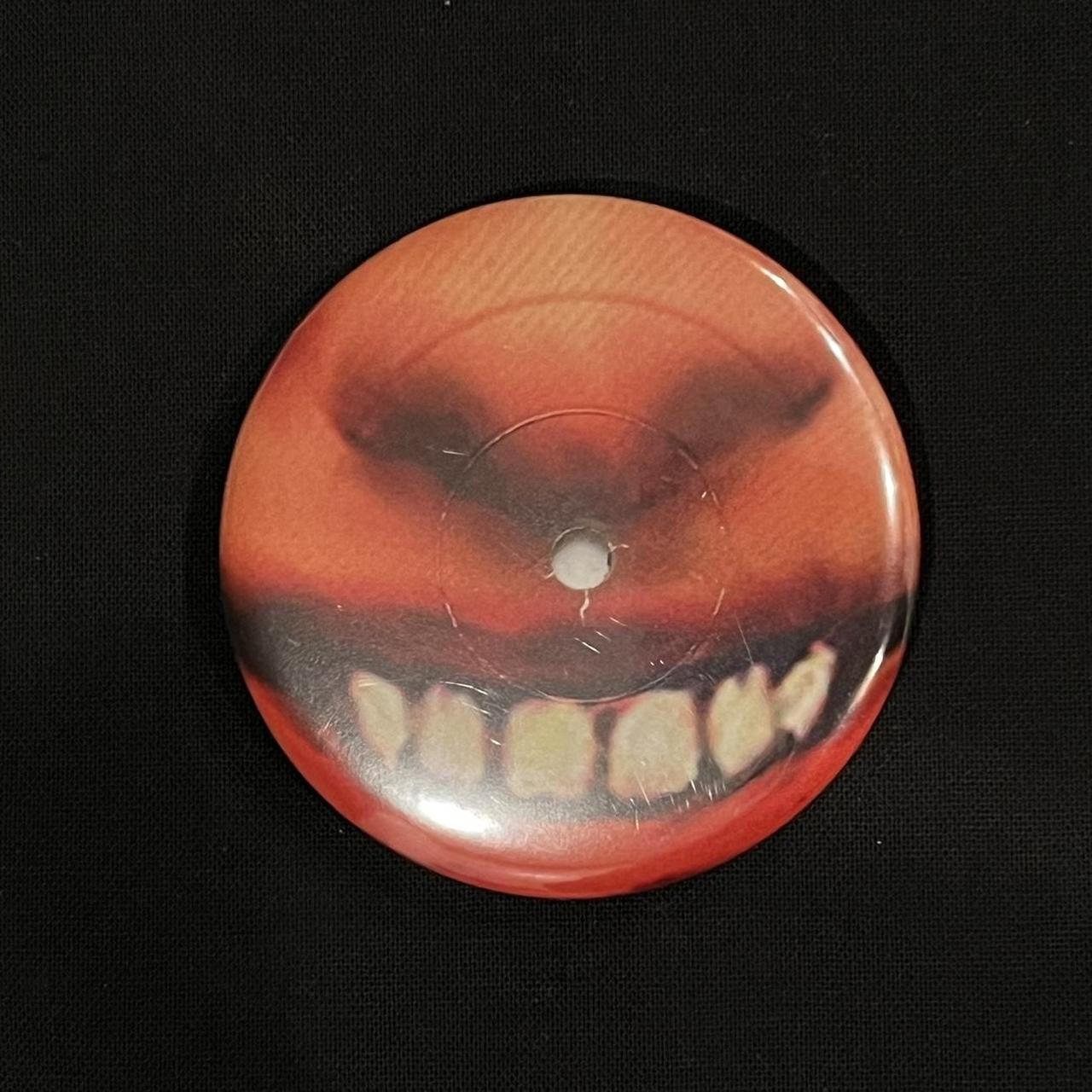 aphex twin smile pin 2.25 in #aphextwin #smile #y2k... | Depop