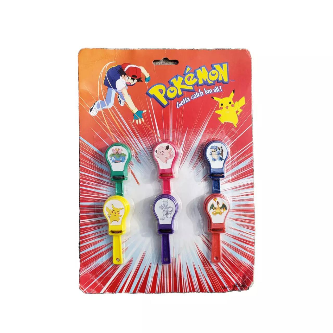 Vintage 1999 Pokemon Clappers Venusaur blastoise... - Depop