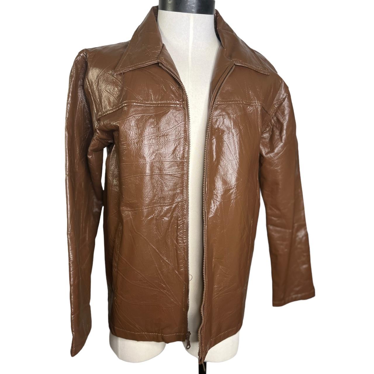 Vintage Haband Executive Division Leather Jacket... - Depop