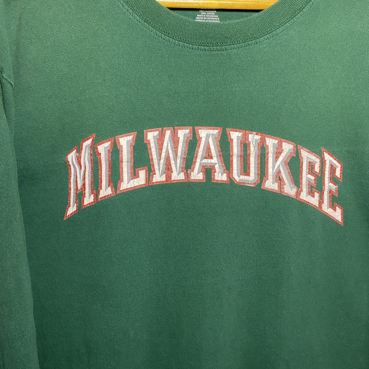 Milwaukee Bucks Adidas Y2K Long Sleeve Cool Back... - Depop