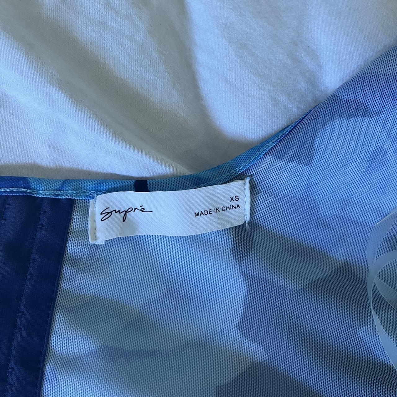 Supre corset top Xs but can fit a small as the back... - Depop