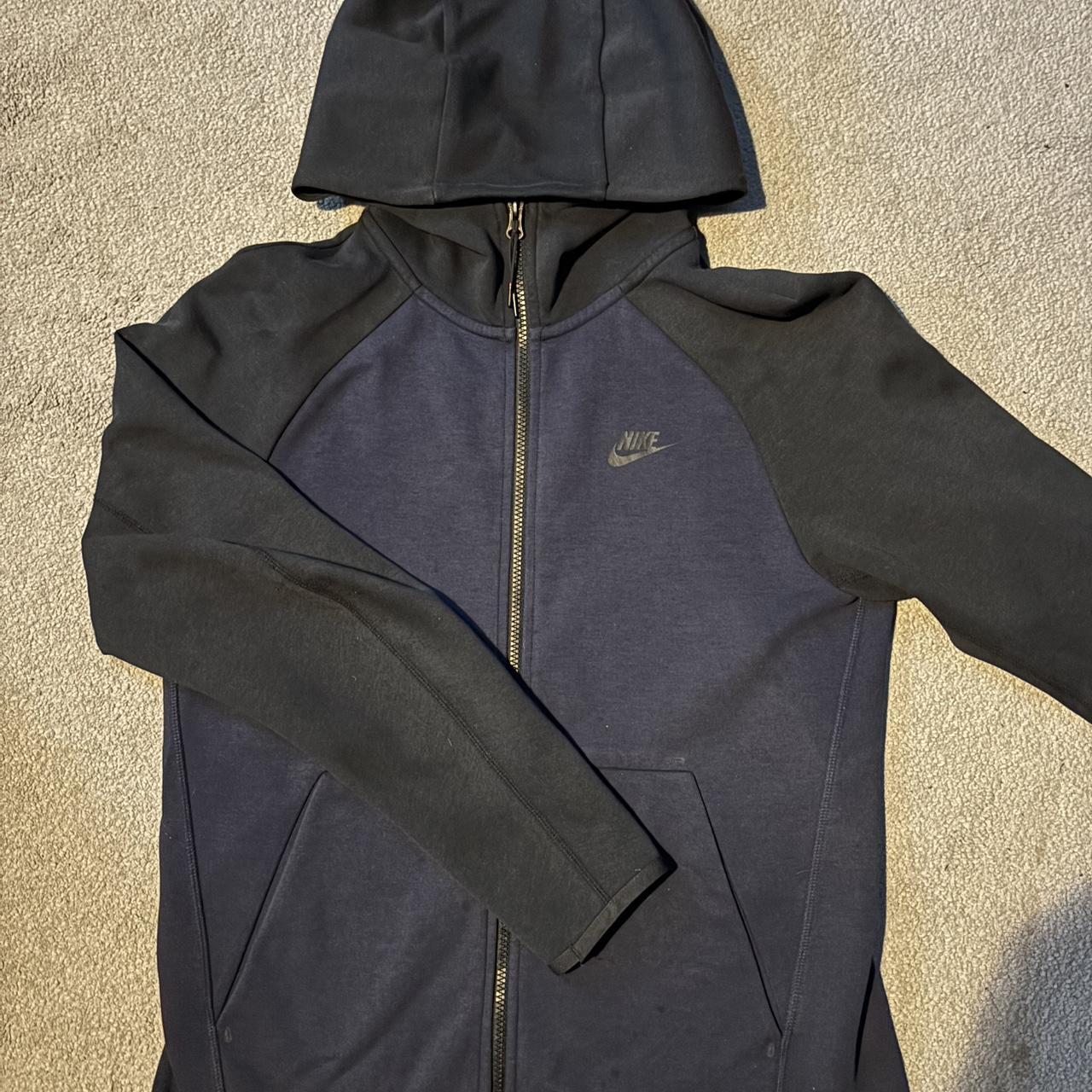 Nike Tech Fleece Zip Up Size - Small Colour - Navy... - Depop