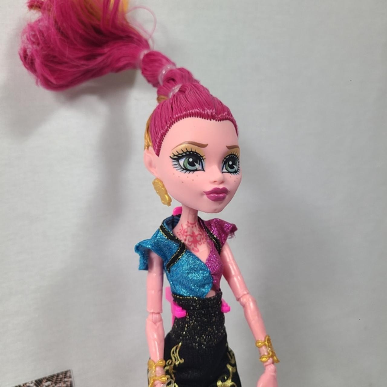 Monster High 13 Wishes Gigi Grant Doll includes... - Depop