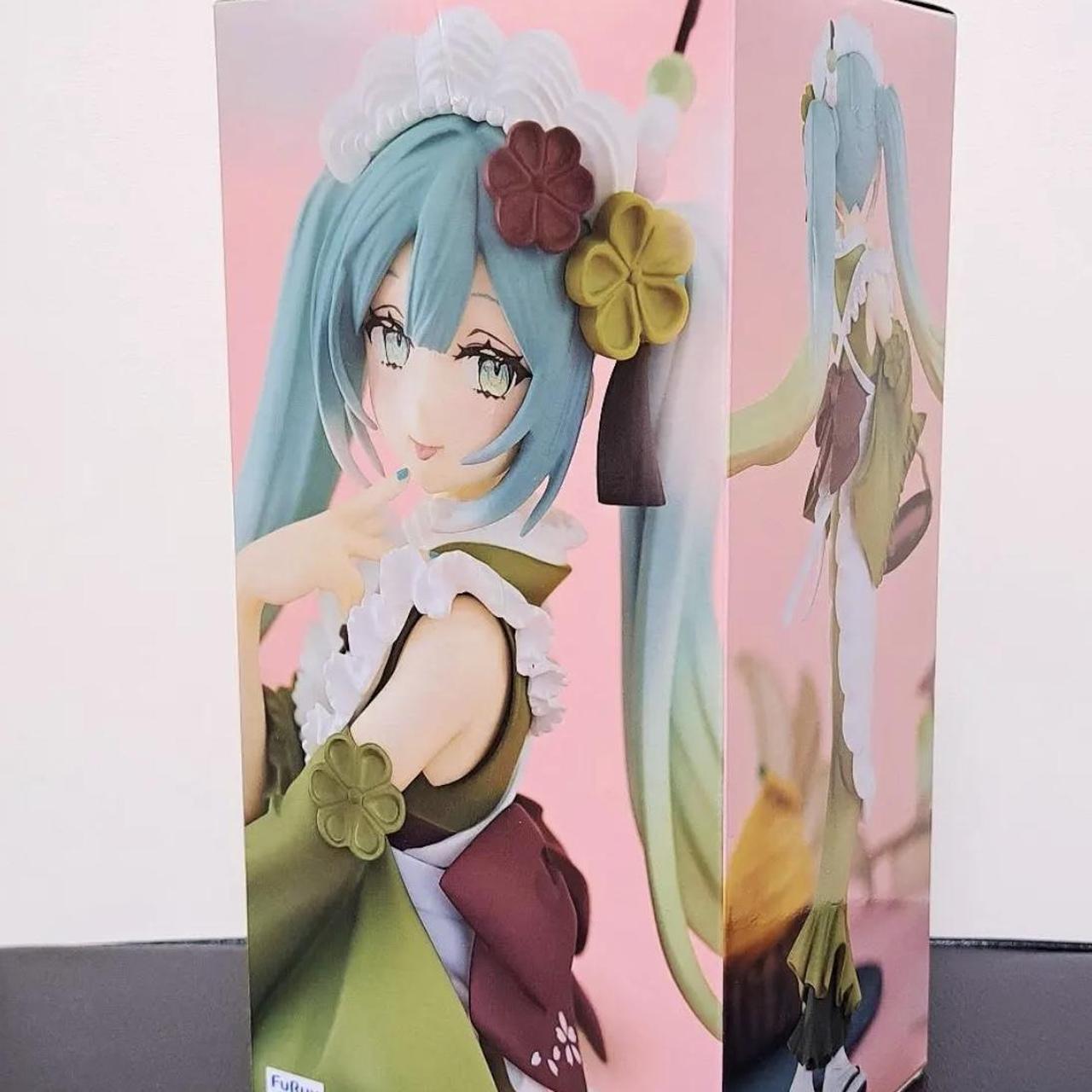 hatsune miku sweet sweets figure Matcha parfait... - Depop