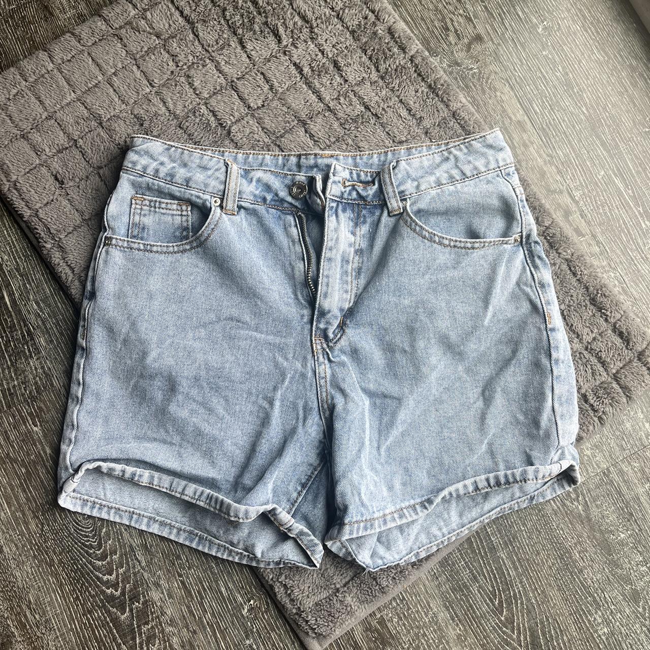 cute trendy shorts never worn #denim #shorts #summer... - Depop