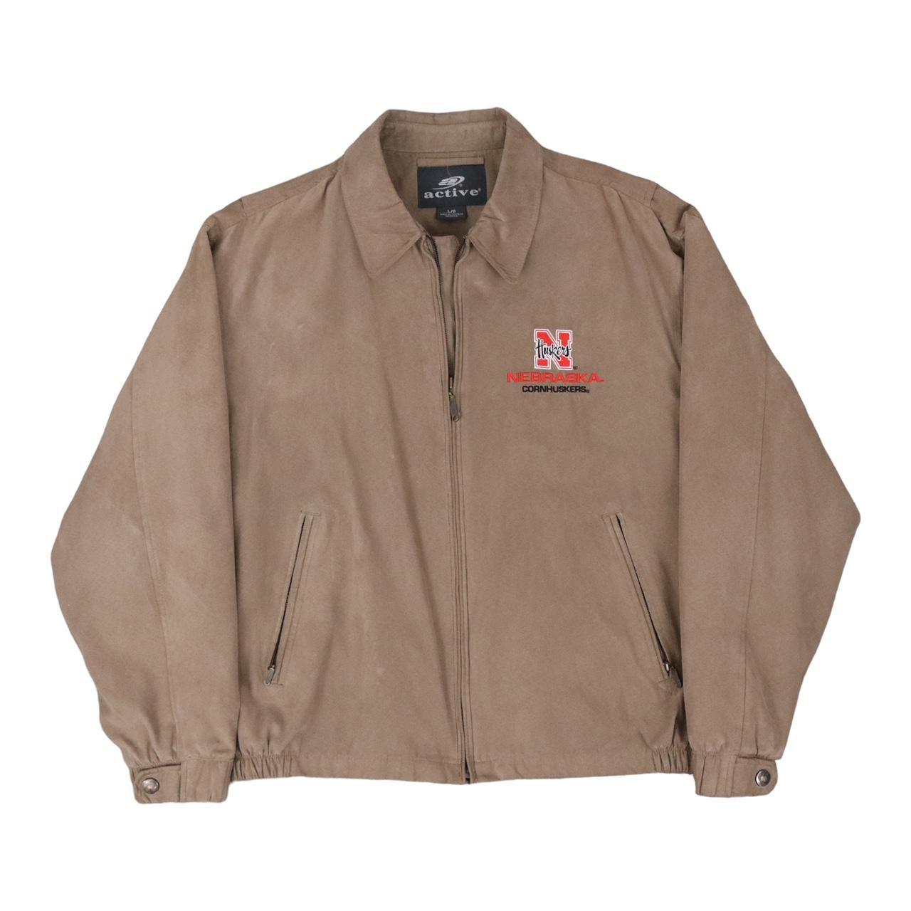 Nebraska Cornhuskers Vintage Bomber Jacket - Men’s... - Depop