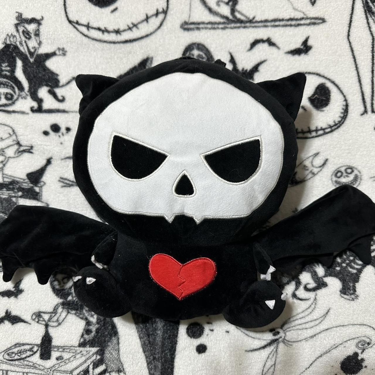 Skelanimals plush backpack 🖤☠️ (comes with straps... - Depop