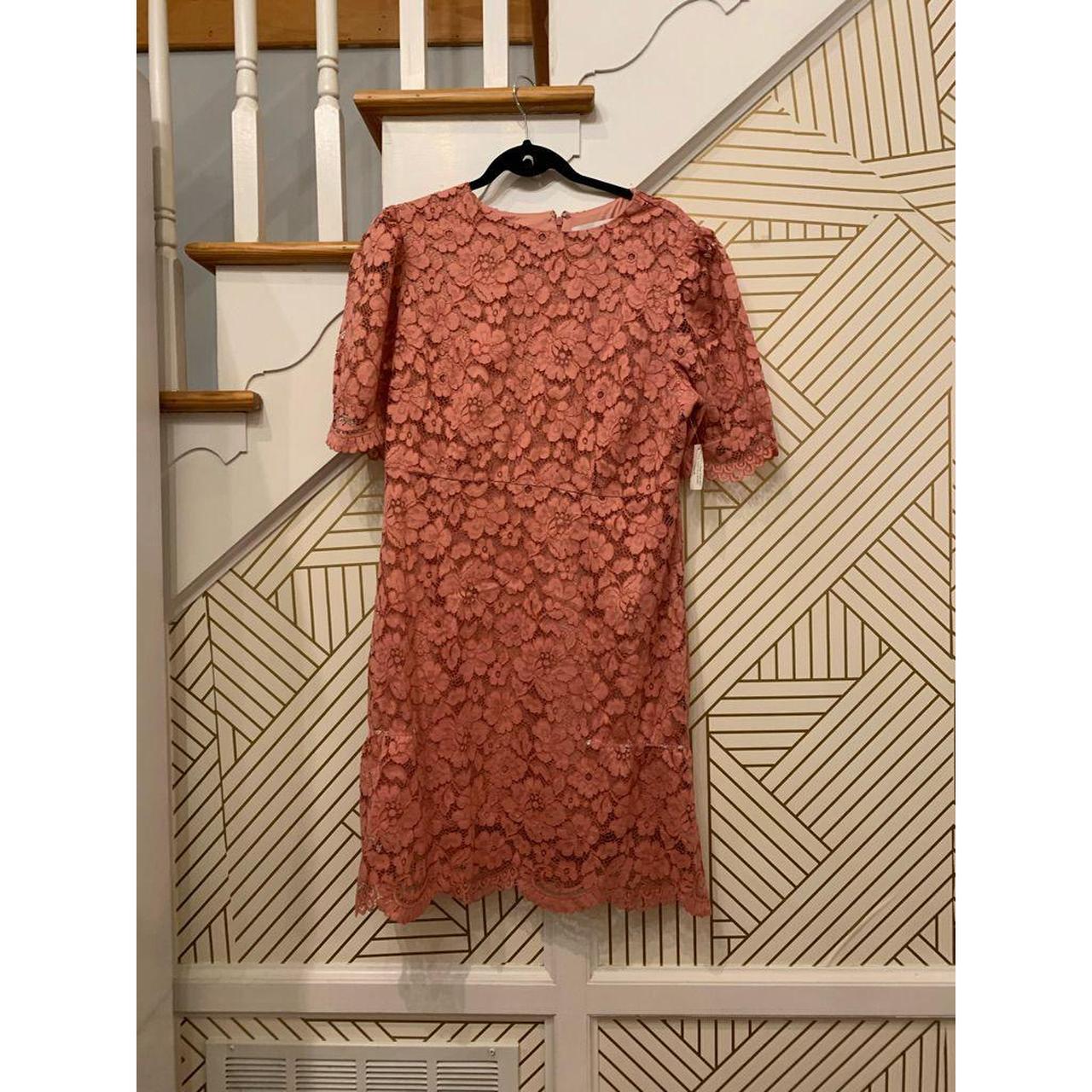 Lark & Ro Women's Pink Dress | Depop